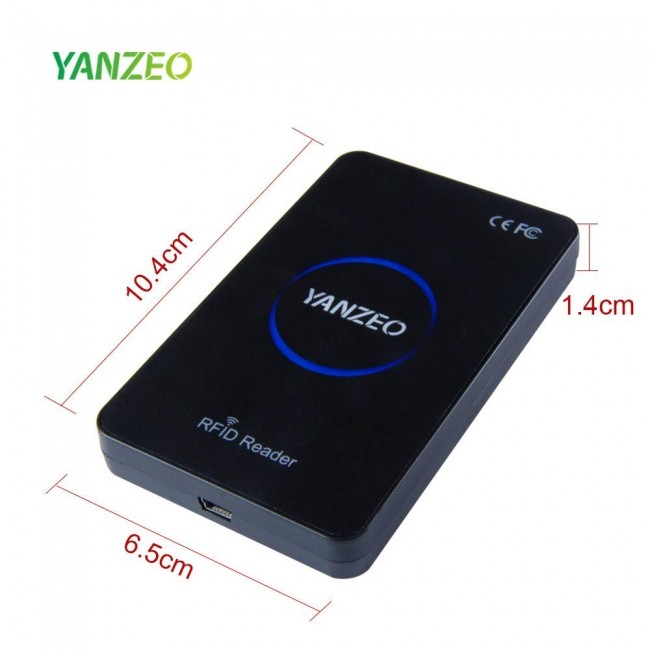 Yanzeo SR360 865Mhz~915Mhz Desktop UHF RFID Card Reader with Keyboard Emulation Output Access ...