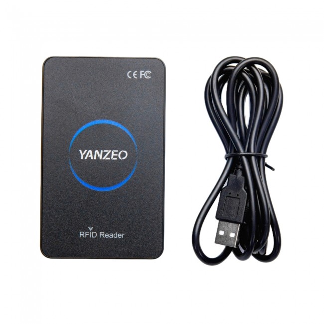 Yanzeo SR360 865Mhz~915Mhz Desktop UHF RFID Card Reader with Keyboard Emulation Output Access ...